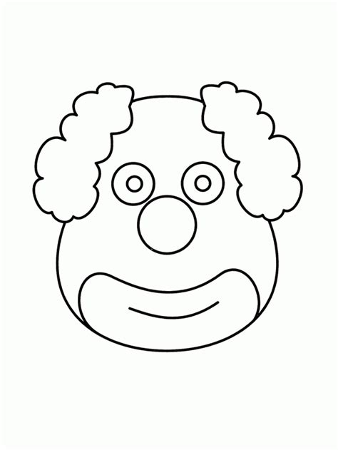 Dibujos Para Colorear De Payasos Con Globos Imagui