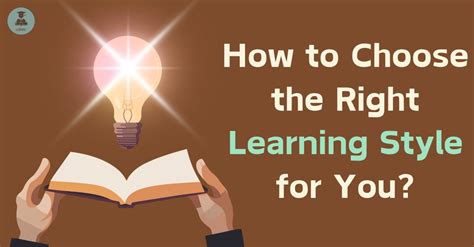 How To Choose The Right Learning Style For You Usher Education