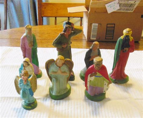 Vintage German Nativity Set 1875649250