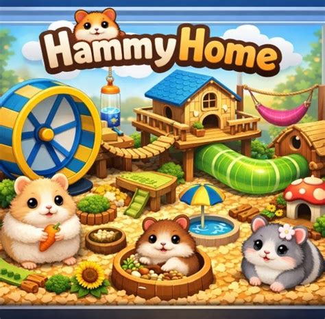 Hammyhome — віртуальний дім для хомячків
