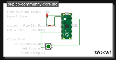 pi pico community o copy wokwi esp32 stm32 arduino simulator