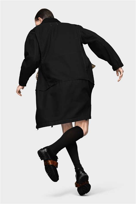 Heavy Cotton Double Coat Maison Margiela Maison Margiela Usa