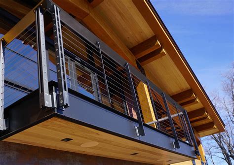 Modern Craftsman Chalet Cable Railings And Stairs Arts Crafts