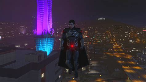 Gta 5 Pc Mods Superman Mod W Super Man Powers Gta 5