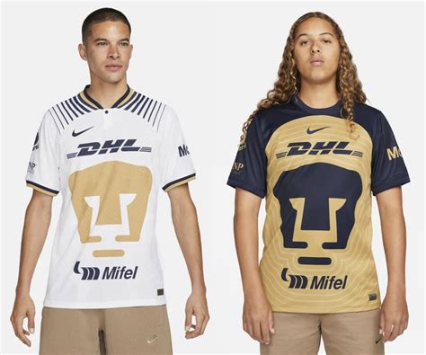 Camisetas Nike De Los Pumas De La UNAM 2022 23