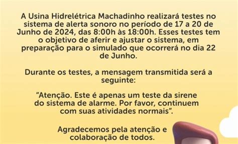 Consórcio Machadinho e Defesa Civil realizam treinamento simulado de evacuação nas zonas de