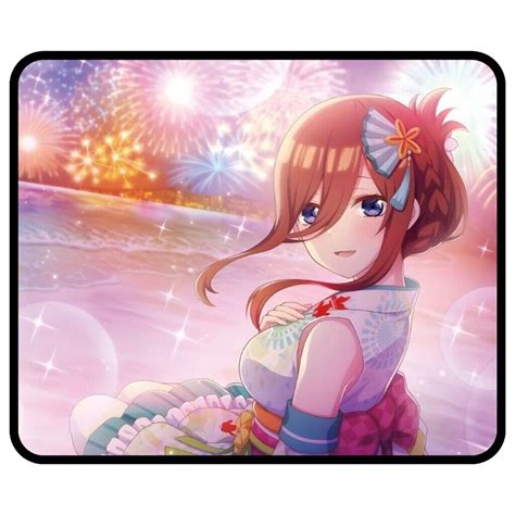 Miku Nakano Gotoubun No Hanayome High Quality Lock Edge Gaming Mouse