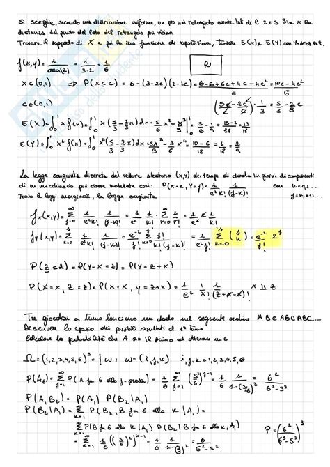 Esercizi Svolti Di Probabilità