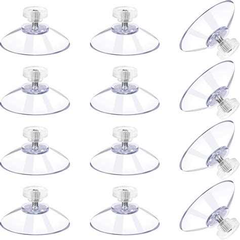 40mm Large Suction Cups With Screw 12 Pack Suction Cup