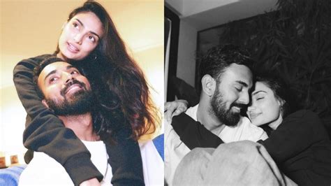 Kl Rahul Poses In Loved Up Pics With Athiya Shetty As She Wishes Him On
