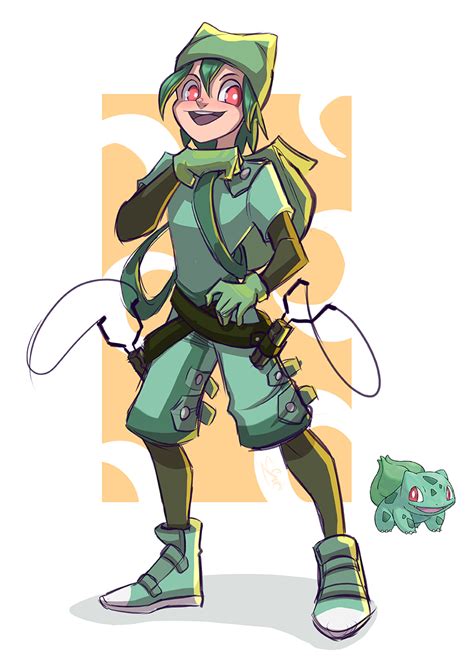 1 Bulbasaur Gijinka By Cyndybell6 On Deviantart