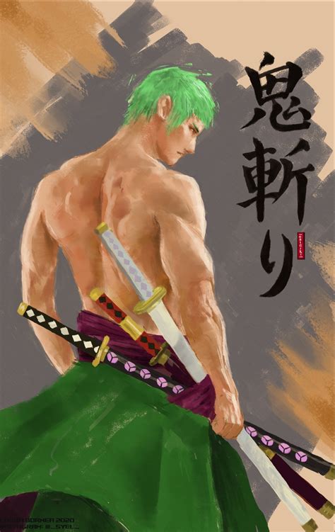 Zoro Fan Art I Made I Hope You All Like It Ronepiece