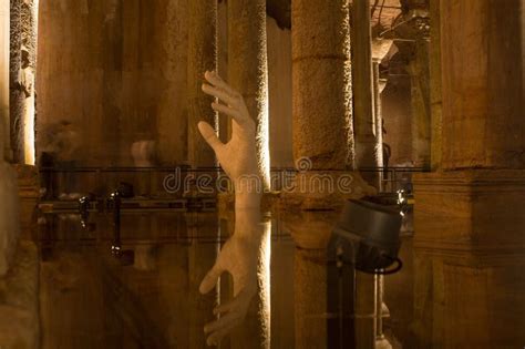 Ancient Roman Water Cistern Editorial Image Image Of Reflection