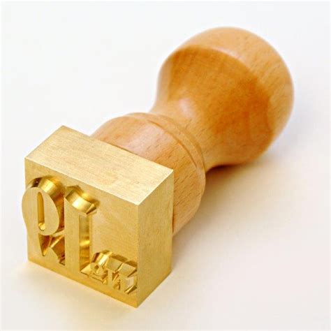 Custom Brass Cocktails Brandalism Ice Cube Branding Stamp Ice Cube