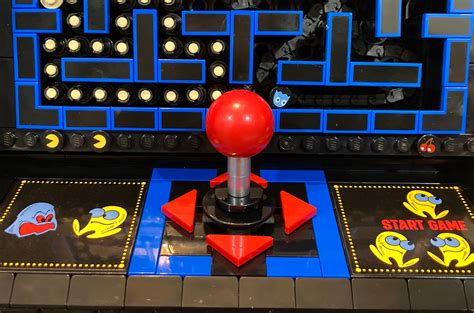We Build The Lego Pac Man Arcade Which Actually Moves And Plays Ign