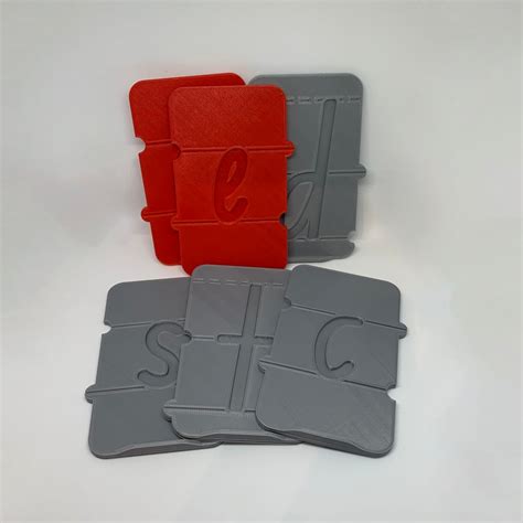 Foundation Tiles Lower Case 3d4fun