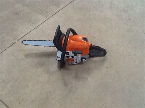 Stihl MS171 Chainsaw With 12 Cutting Bar And New Chain Saw Is In Good Working Order In Ellon