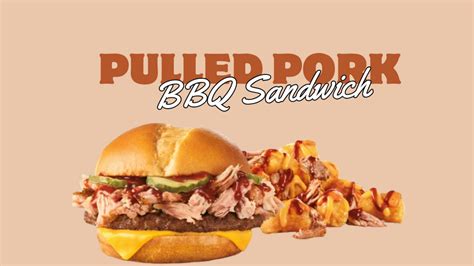 Sonic Pulled Pork Bbq Sandwich