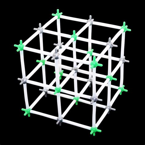 Nacl Crystal Structural Chemistry Model Sodium Chloride Chemical Models School University Lab