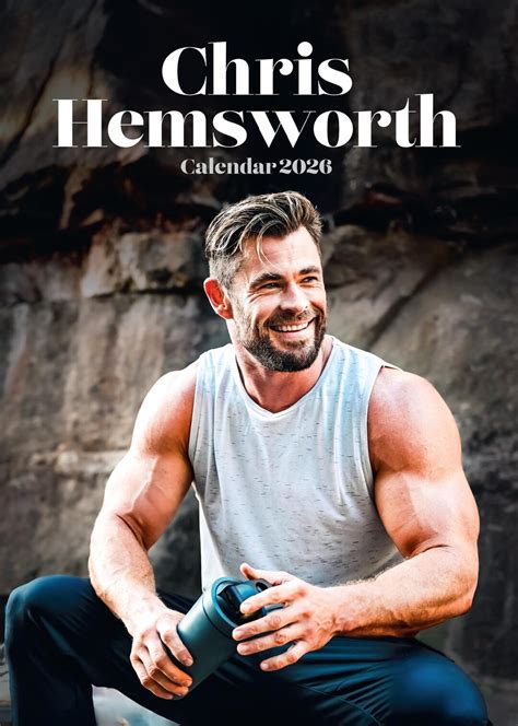 Chris Hemsworth 2026 Calendar Etsy