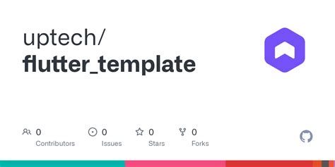Github Uptech Flutter Template