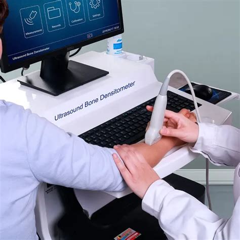 Radius And Tibia Measuring Bone Densitometer Digital Ultrasound And