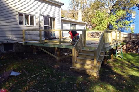 Gallery New Pressure Treated Deck Picture 7693