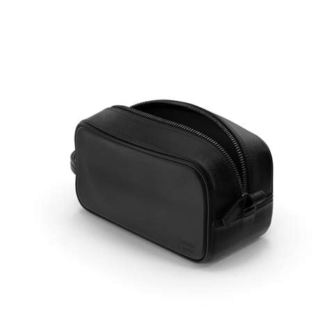 Leather Cosmetic Bag Open 3d Incl Accessory And Case Envato Elements