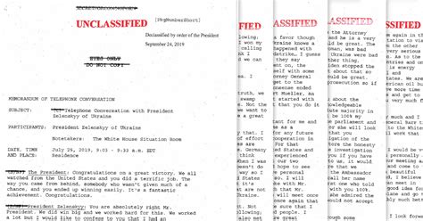 Trump Ukraine Call Annotated Rough Transcript