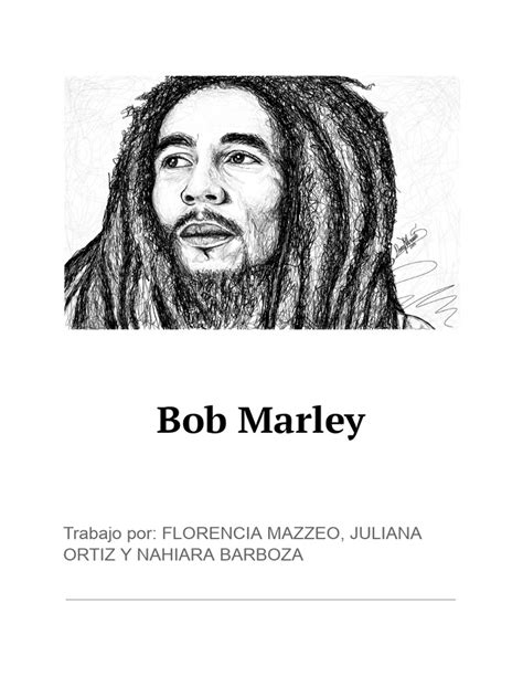 Bob Marley Pdf Reggae Bob Marley