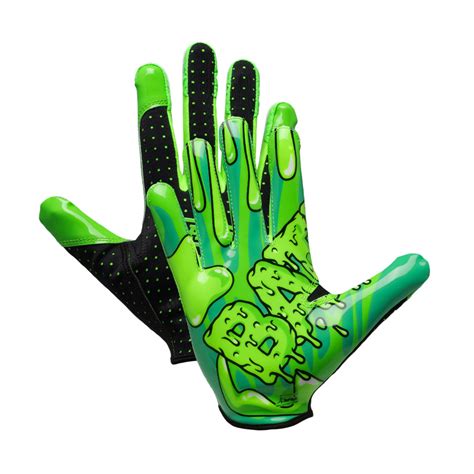 Slime Doom Speed Receiver Football Gloves Battle Sports