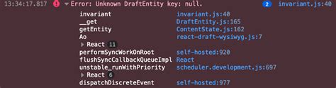 error unknown draftentity key null · issue 936 · jpuri react draft