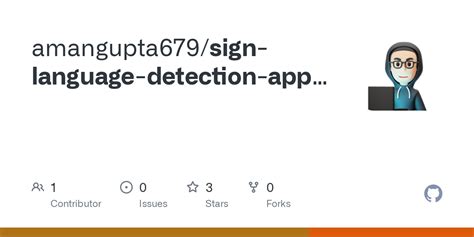 GitHub Amangupta679 Sign Language Detection App Final Year Project