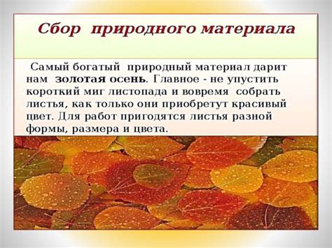 Аппликация из осенних листьев презентация онлайн