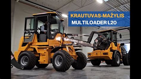 Krautuvas Multiloader L20 Apžvalga Youtube