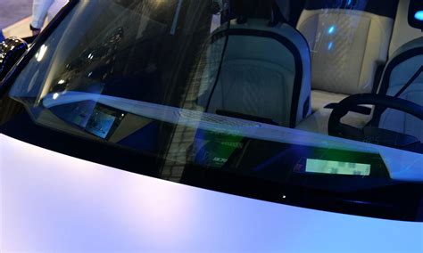 A Holographic Windshield From Hyundai Mobis Is A Big Upgrade For In Car