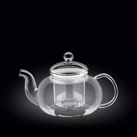 Wilmax England Thermo Glass Tea Pot 800Ml POOLEE
