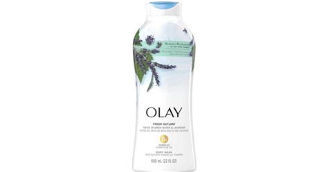 Olay Fresh Outlast Body Wash Purifying Birch Water And Lavender 220 Fl