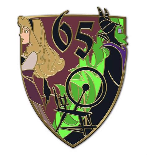 Sleeping Beauty 65th Anniversary D23 Gold Member Exclusive Pin Disney