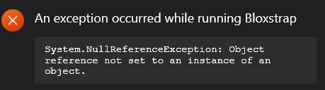 Random Error After Closing Roblox Issue 412 Pizzaboxer Bloxstrap