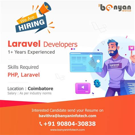 the banyan infotech on linkedin backenddeveloper laravel php