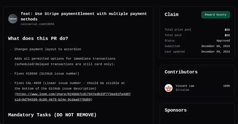 Feat Use Stripe Paymentelement With Multiple Payment Methods Algora
