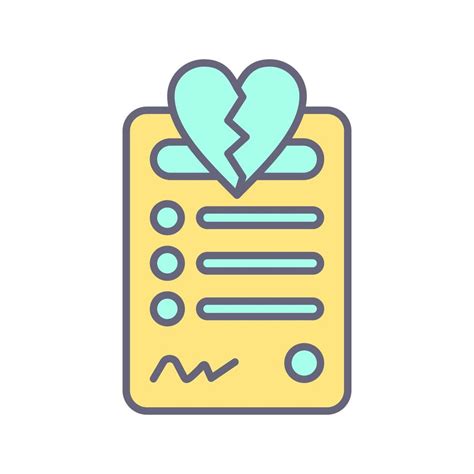 Divorce Vector Icon 18897322 Vector Art At Vecteezy