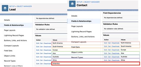 global picklists in salesforce explained salesforce ben