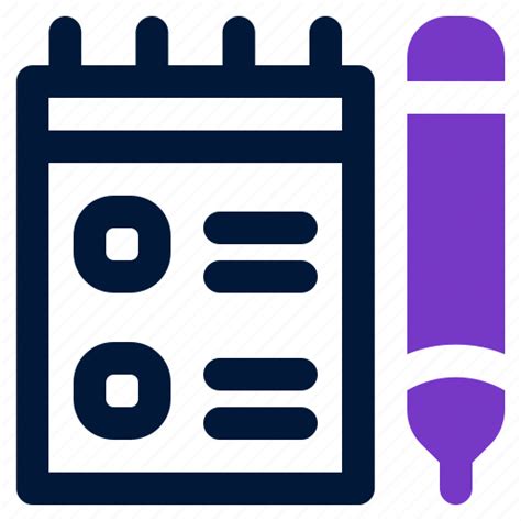 Task List Checklist Survey Pencil Icon Download On Iconfinder