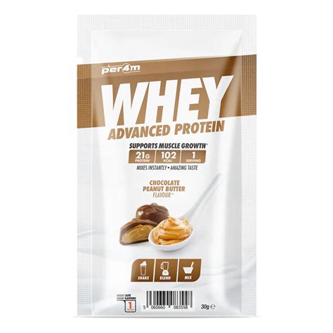 Per4m Whey Advanced Protein Powder Sample Sachet 1 X 30g Build