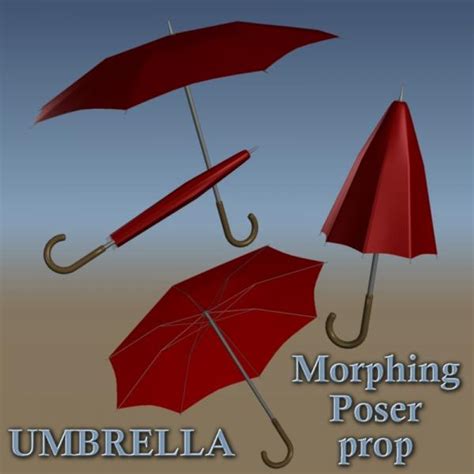 Morphing Umbrella Poser Sharecg