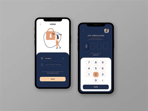 OTP Screen UI Design On Behance