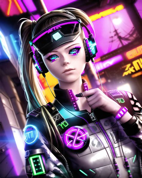 Cyberpunk Girl 25 By Punkerlazar On Deviantart