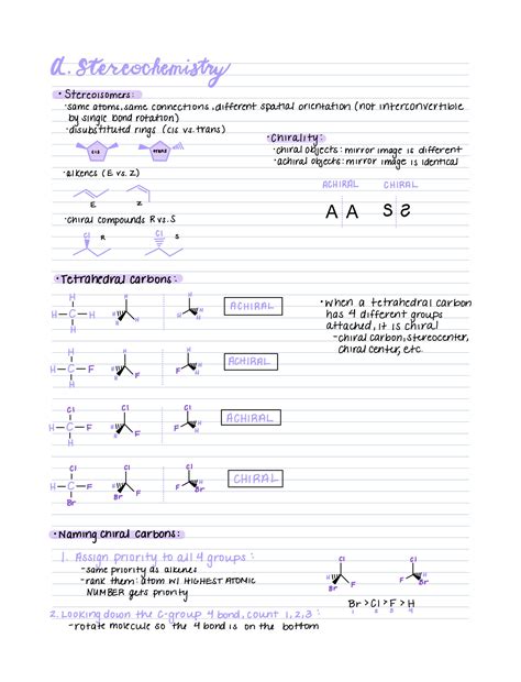 Solution Organic Chemistry Stereochemistry Studypool